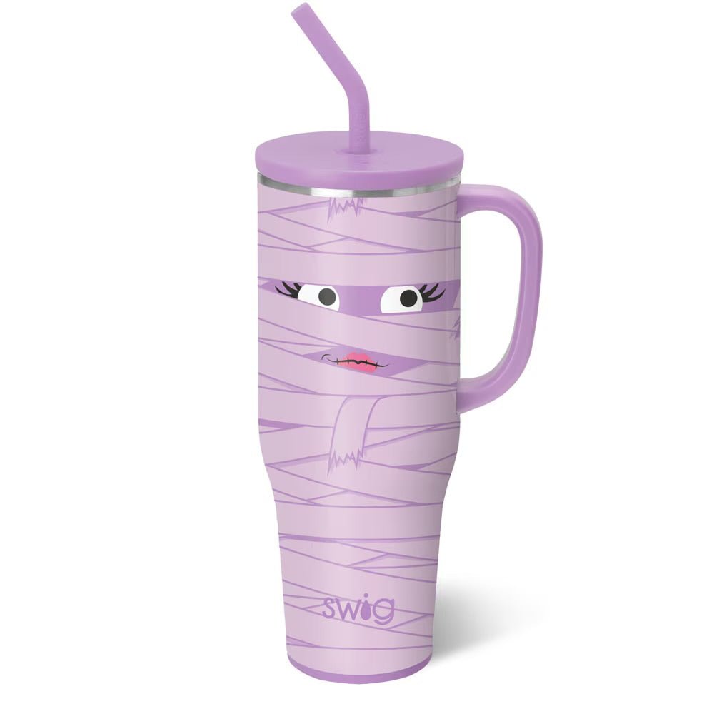 Swig Life Boo Crew Mummy Mega Mug 40oz: Keep Your Drinks Perfectly Chi ...