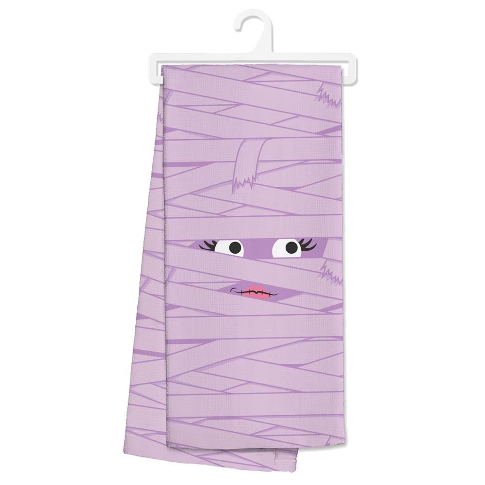 Boo Crew Mummy Tea Towels by Swig Life - 100% Cotton, Machine Washable ...