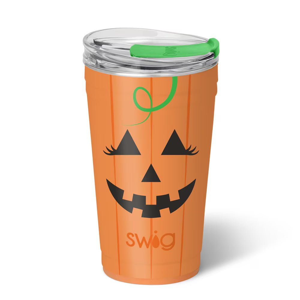 Swig Life Boo Crew Pumpkin Party Cup 24 oz | Insulated Party Drinkware ...