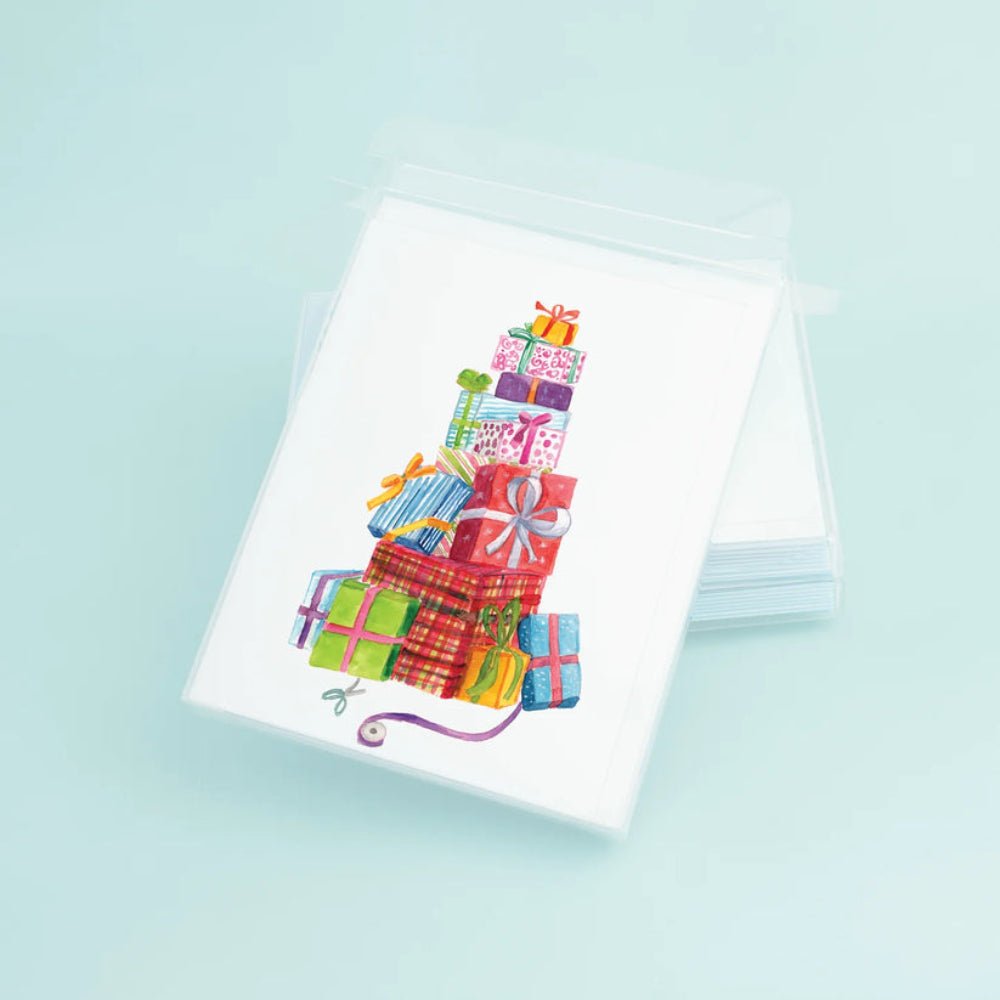 Taylor Paladino Christmas Present Stack Holiday Card – D & D ...