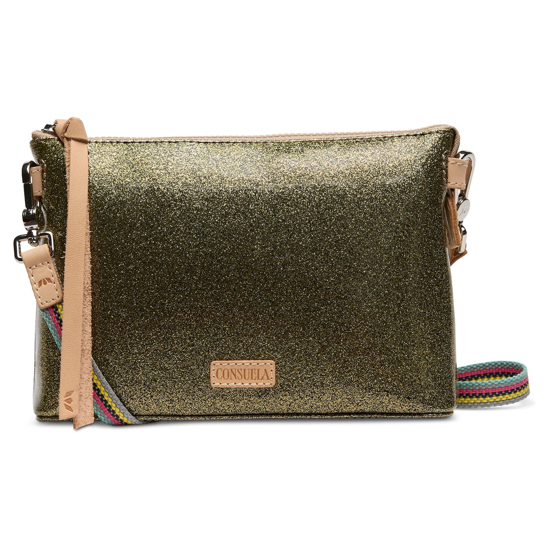 Consuela Oly Midtown Crossbody - Olive Green Leather Bag – D & D ...