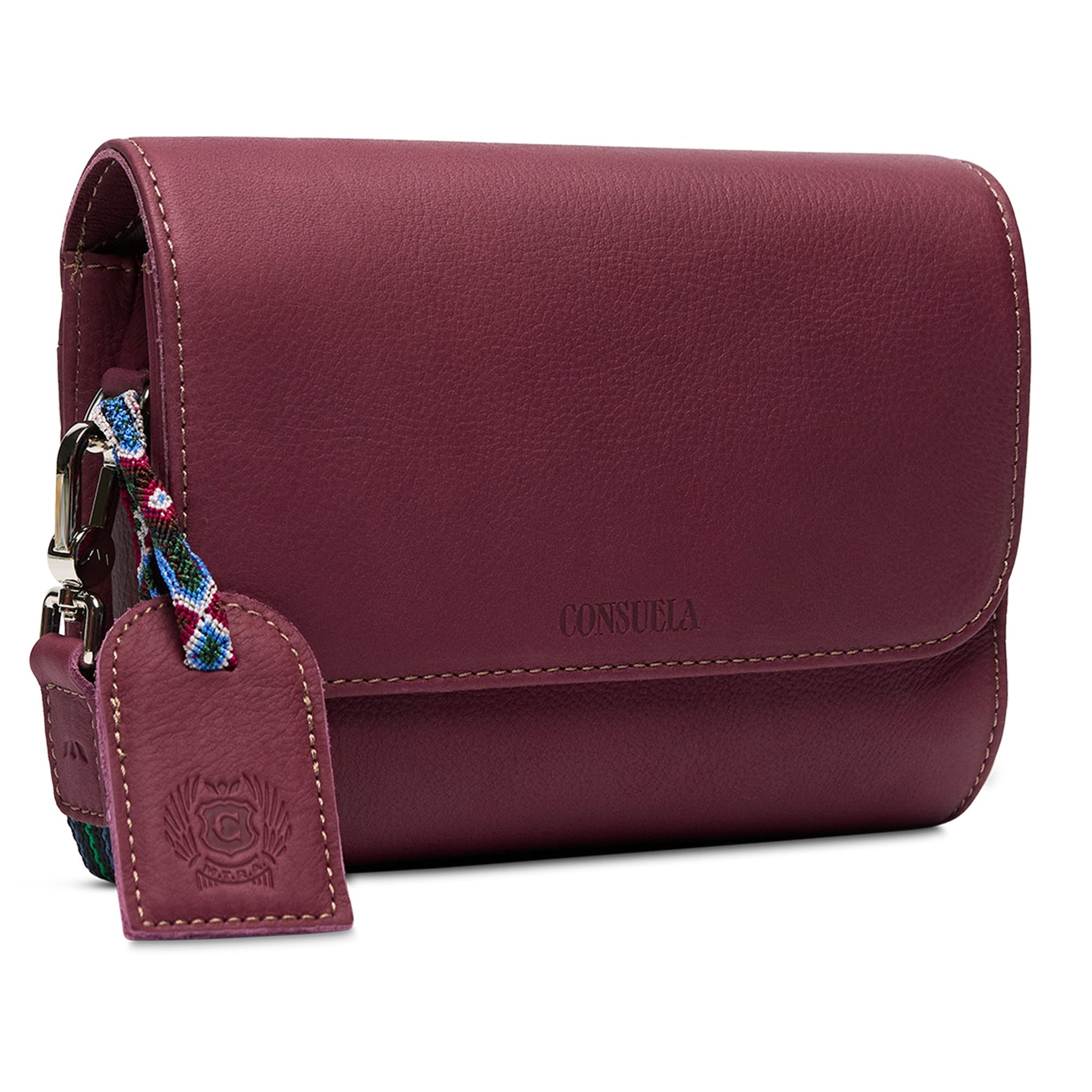 Consuela On The Town Plum - Mini Leather Crossbody Bag – D & D ...