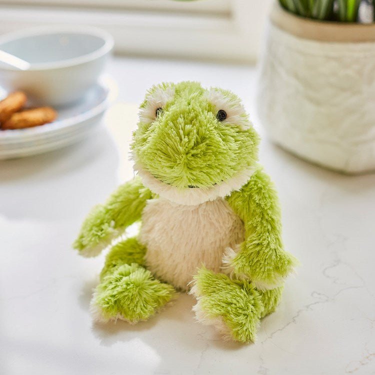 Warmies Frog Junior - Heatable, Scented Soft Toy for All Ages – D & D ...