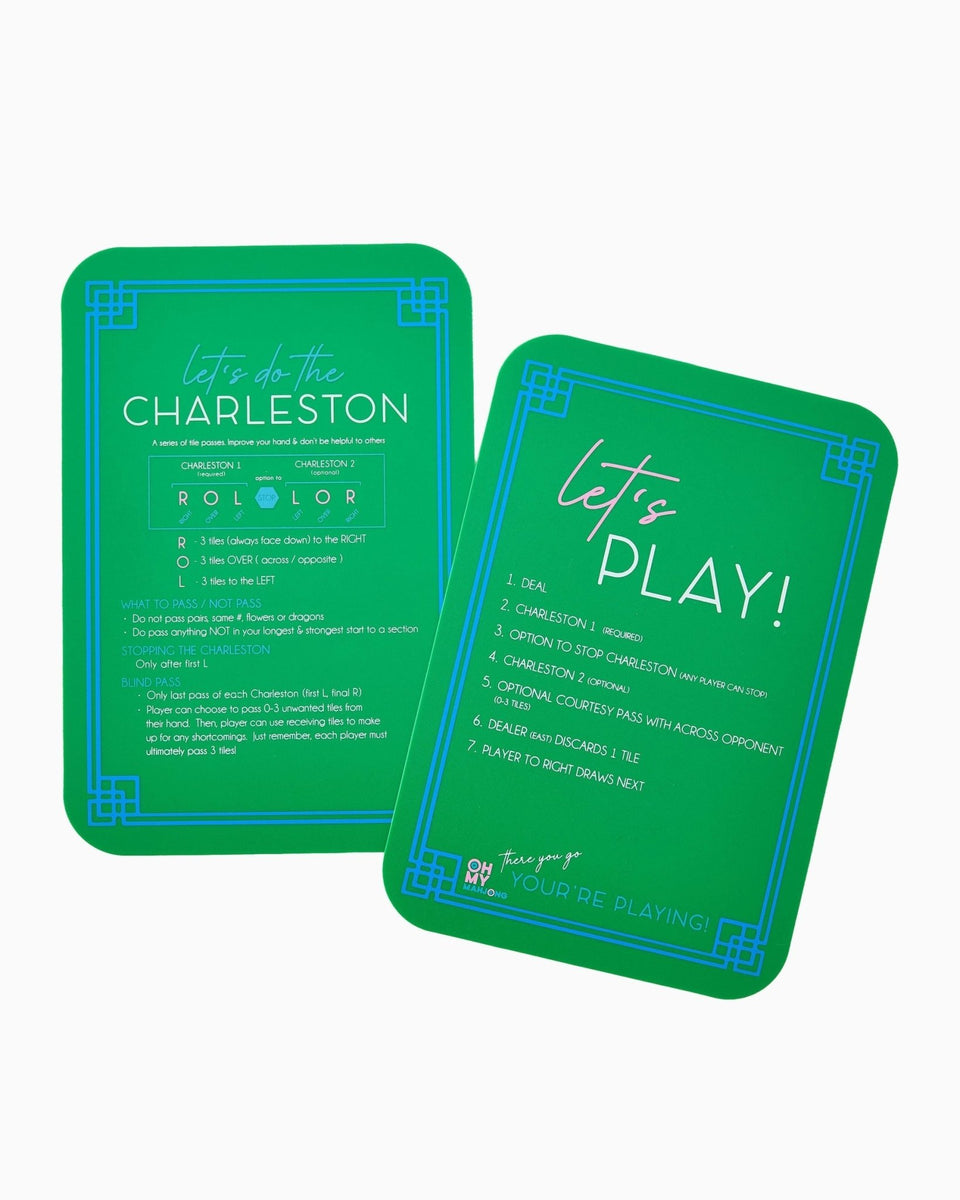 Green Mahjong Shufflers – Automatic Tile Shuffle Set by Oh My Mahjong ...