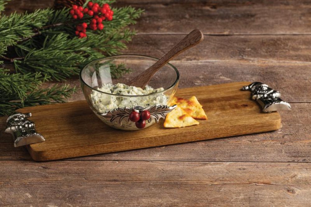 Holly Tidbit Bowl Set by Mud Pie Christmas – D & D Collectibles in ...