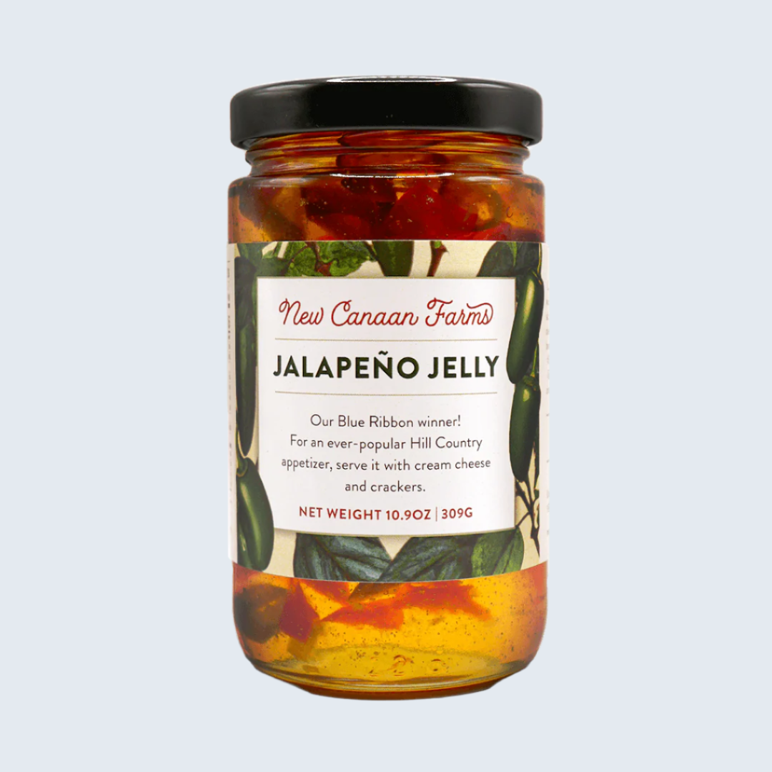 Jalapeno Jelly by New Canaan Farms - Spicy Gourmet Delicacy – D & D ...