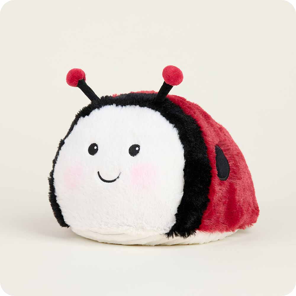 Warmies Ladybug Heatable Soft Toys - Lavender-Scented Microwavable Plu ...