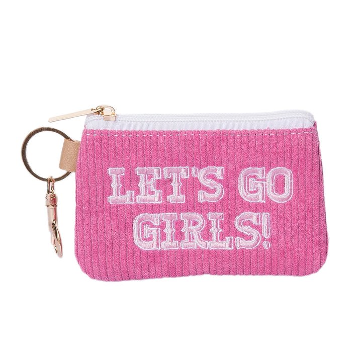 Let Go Girls Corduroy Zip Wallet by Totalee – D & D Collectibles in ...