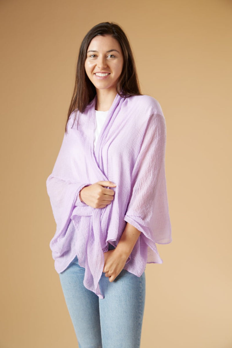 Lilac Classic Insect Shield Scarf - Insect Repellent Accessory – D & D ...