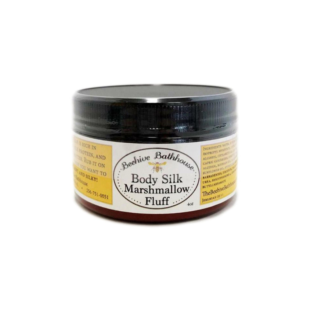 Marshmallow Fluff Body Silk by Beehive Bathhouse – D & D Collectibles ...