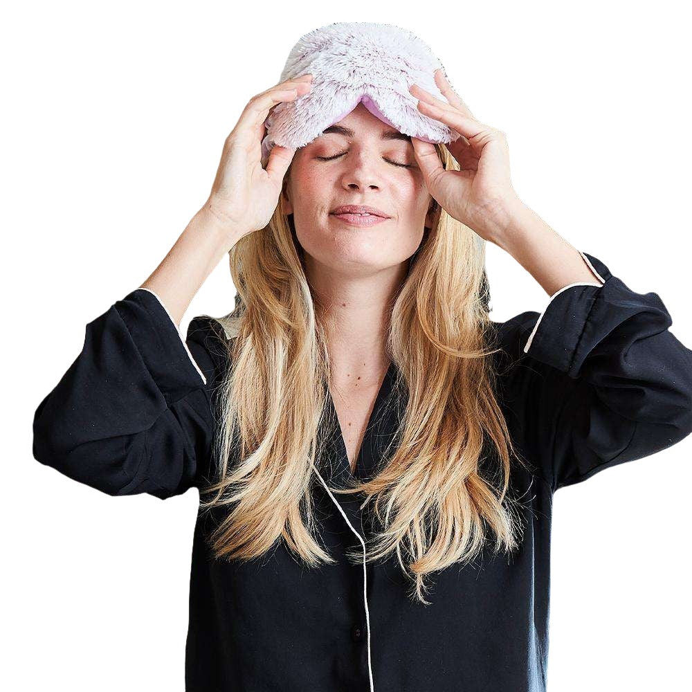 Marshmallow Lavender Warmies Eye Mask - Microwavable & Scented with Fr ...