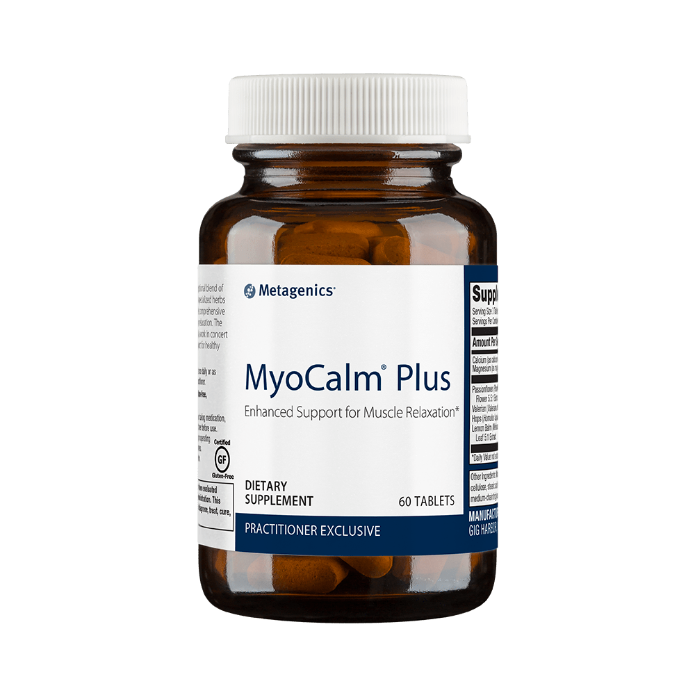 Metagenics MyoCalm Plus 60 Tablets - Enhanced Muscle Relaxation Suppor ...