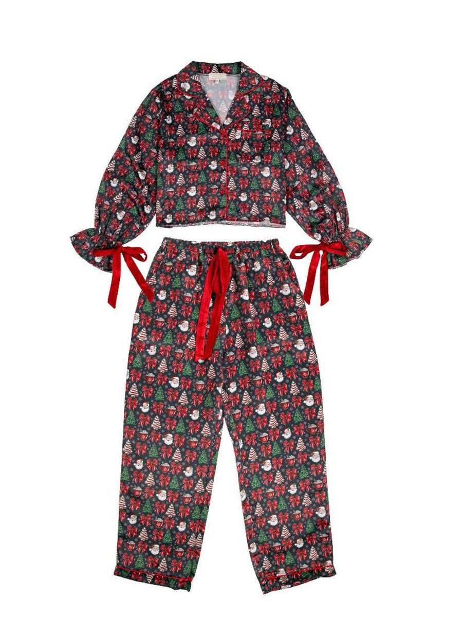 Simply Southern Bow Pajama Long Set – D & D Collectibles in Community ...