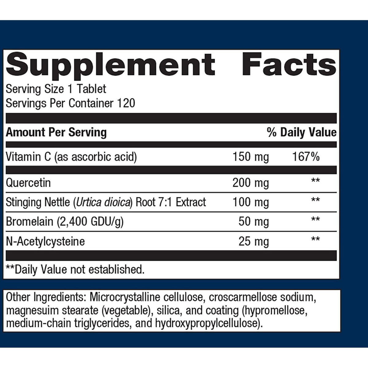 Metagenics Sinuplex® 120 tablets – D & D Collectibles in Community Pharmacy