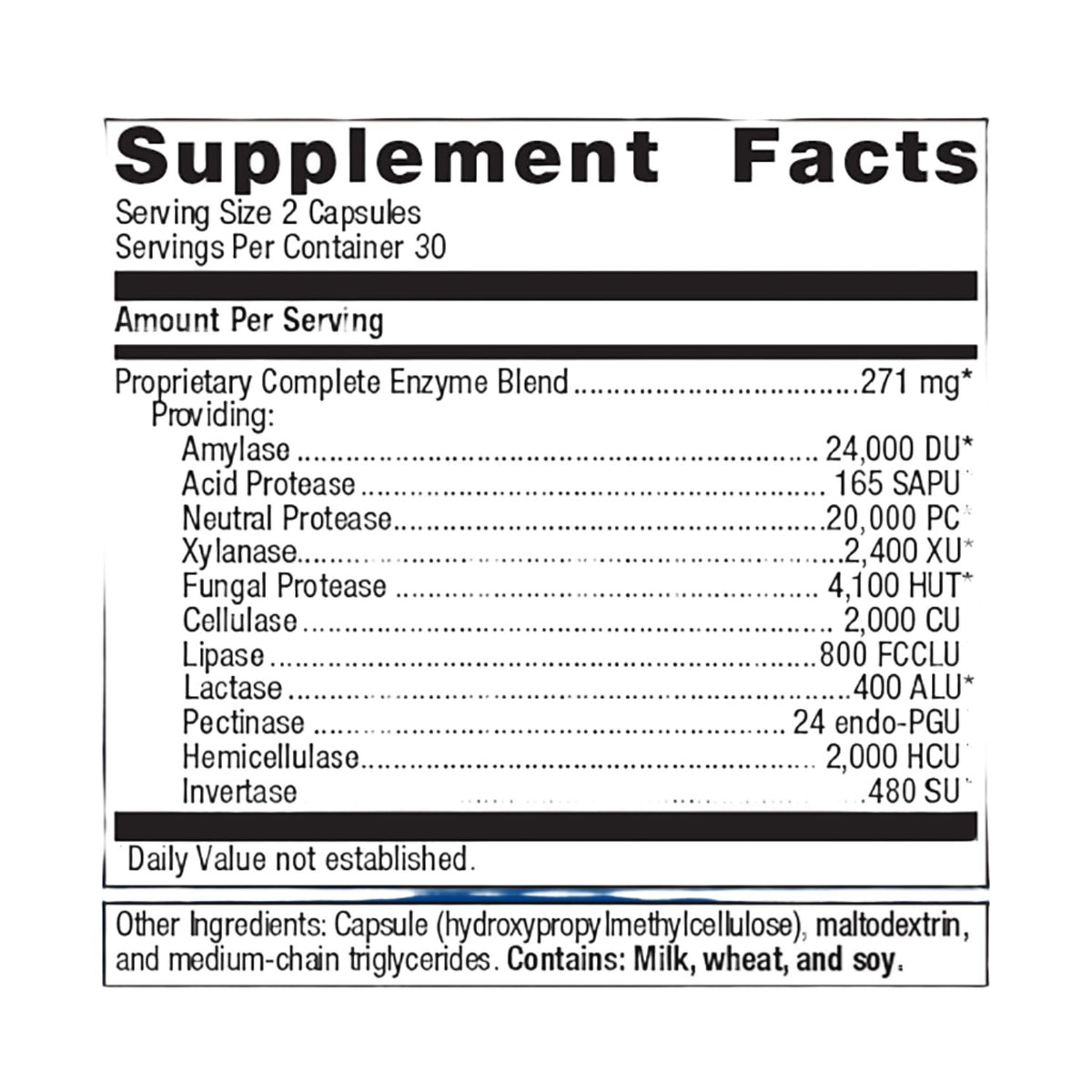 Metagenics SpectraZyme® Complete - Comprehensive Digestive Support - 6 ...