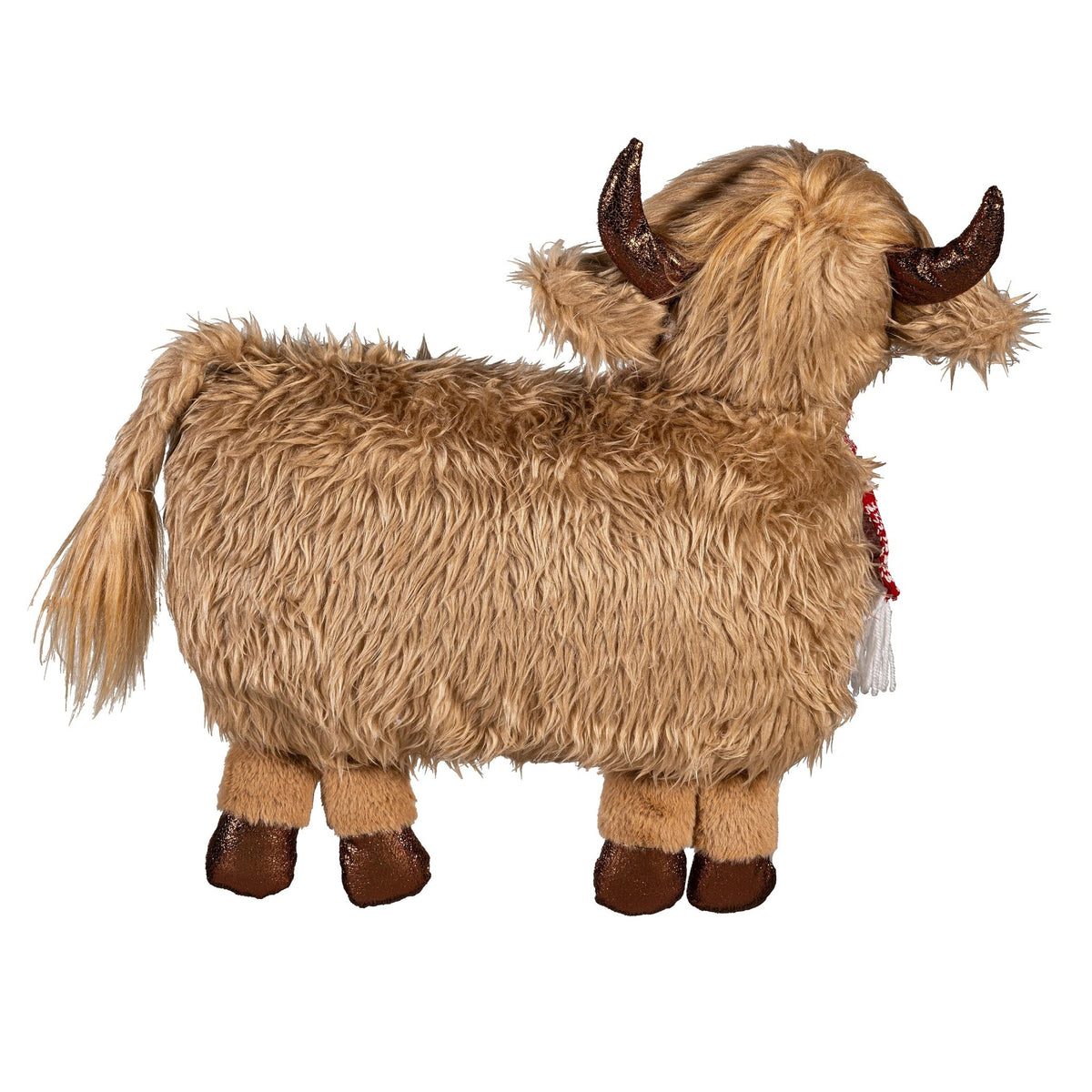 Evergreen Enterprises Woodland Storybook Fabric Highland Cow Decor – D ...